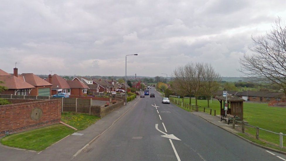 Selston murder investigation after woman hit by van - BBC News