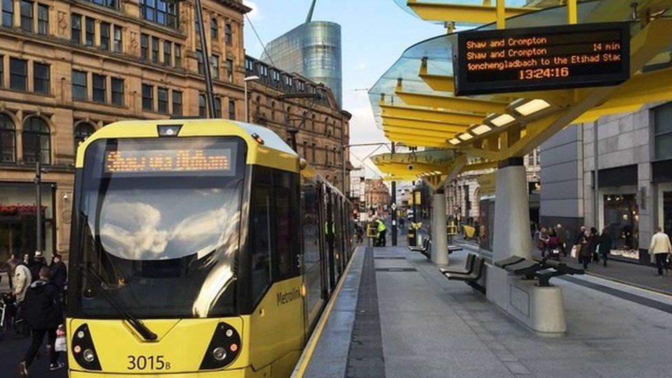 Metrolink tram driver sacked for speeding on Oldham line - BBC News