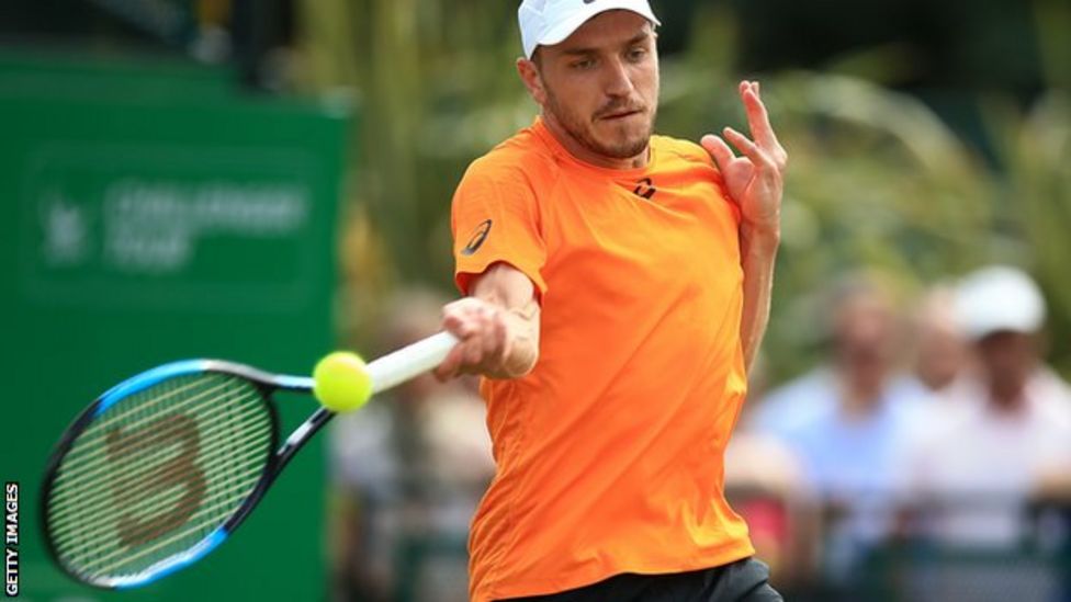 Alexander Ward beats fellow Briton Liam Broady in Nottingham - BBC Sport