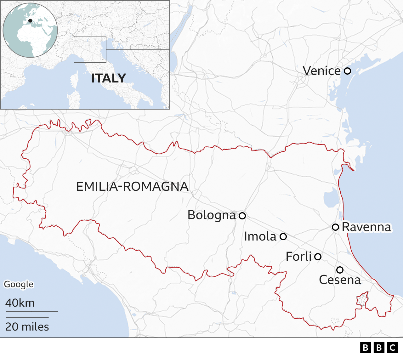 Italy floods: F1 Imola race cancelled as deadly deluge sparks evacuations in Emilia-Romagna ...
