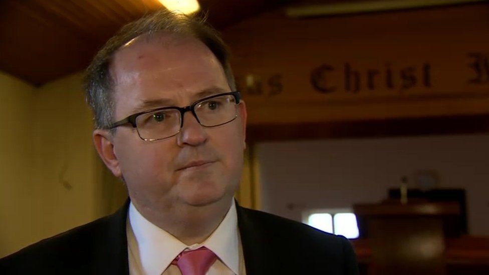 Baptist church in Rathfriland damaged in arson attack - BBC News