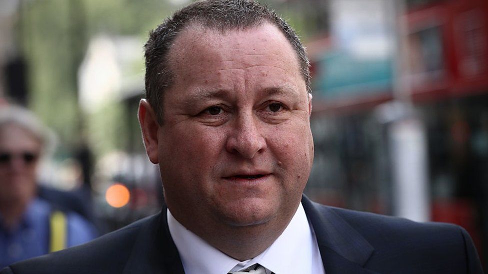 Mike Ashley faces fine for late filing of accounts - BBC News