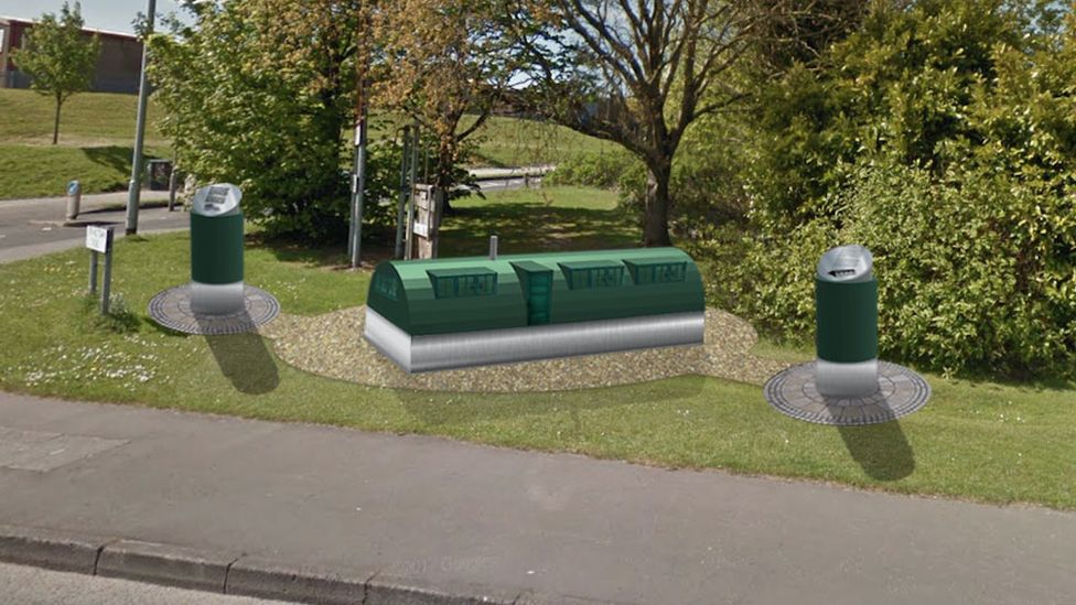 Springtown Camp: Plans for Derry naval base monument - BBC News