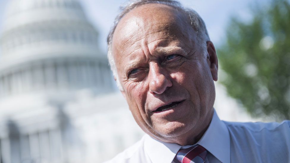 Republican Steve King in white supremacy furore - BBC News