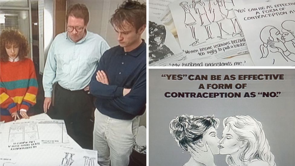 How lesbian kisses on TV have changed over fifty years - BBC