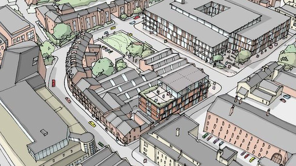 Northampton cultural hub scheme costing £12.4m approved - BBC News