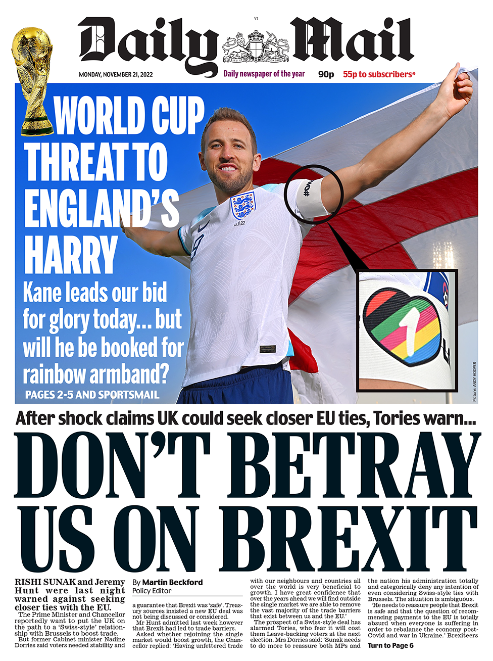 'Lions of Arabia' and 'soft Brexit warnings' - BBC News