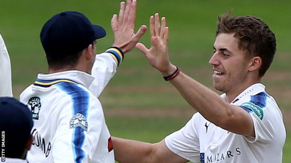 County Championship: Ben Coad puts Yorkshire on top against Lancashire ...