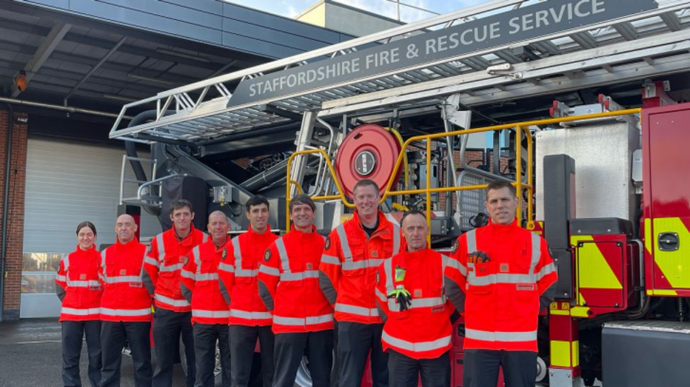 Staffordshire firefighters get £1.3m new engines to tackle blazes - BBC ...