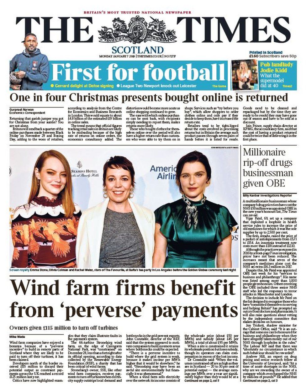 Scotland's papers: Wayne Rooney's US arrest and Brexit vote - BBC News