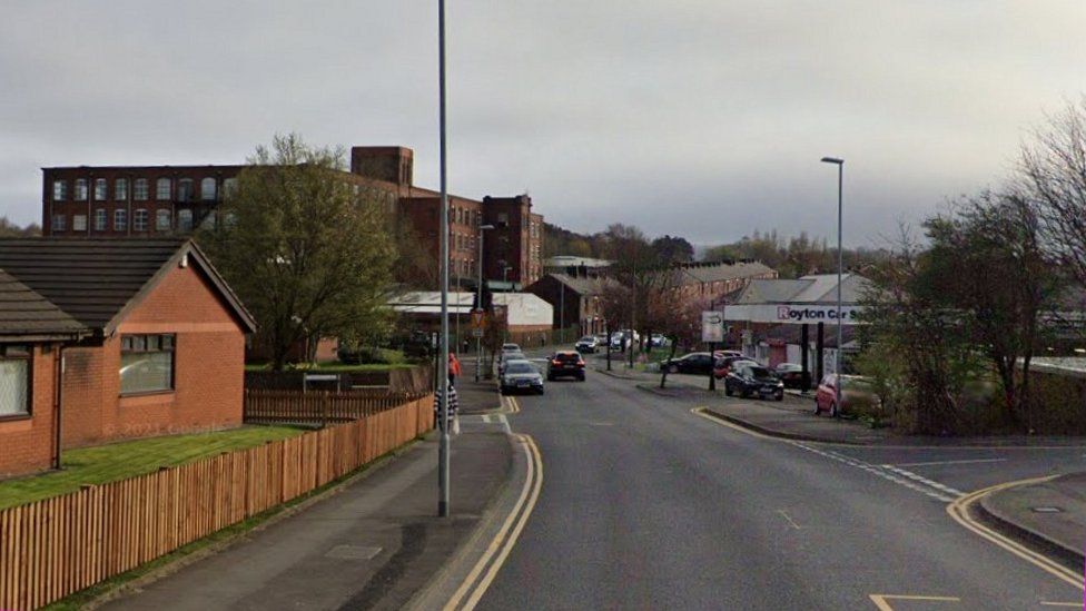 Oldham crash: Motorcyclist and passenger killed in collision - BBC News