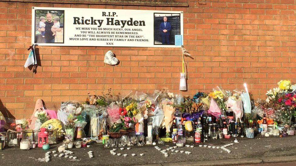 Ricky Hayden: Family and friends pay tribute in orange-themed funeral ...