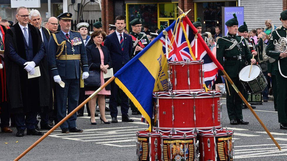 Armed Forces Day brings thousands of people to Banbridge - BBC News
