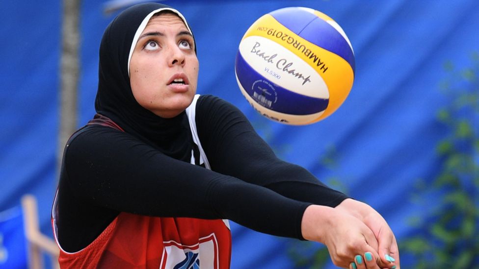 Olympic beach volleyball: 'The hijab is part of me', says Egypt star ...