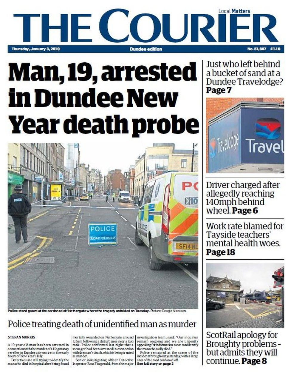 Scotland's papers: Teacher stress and lack of public loos - BBC News