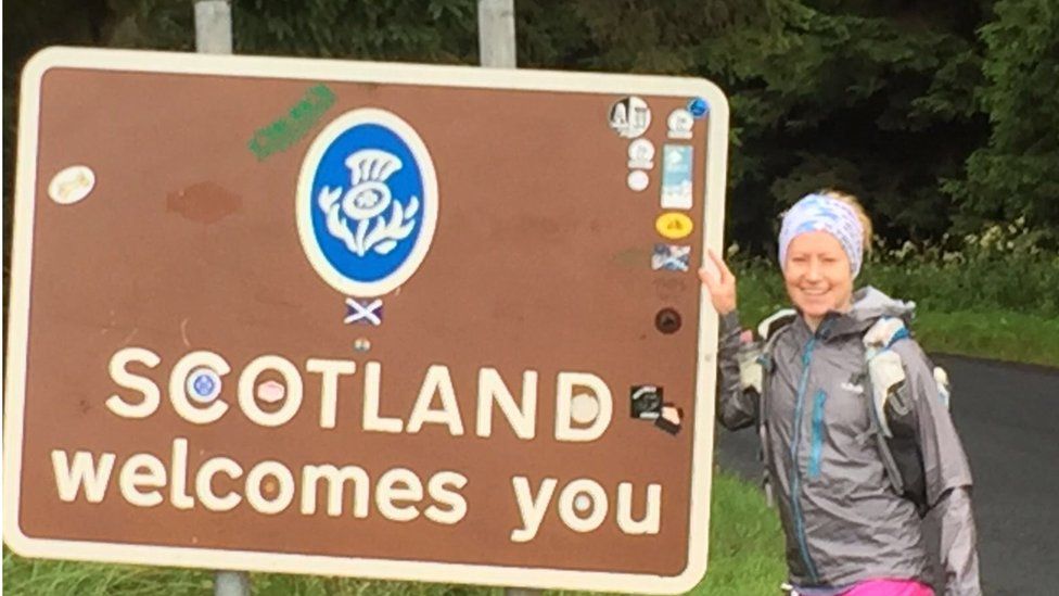 What does it take to run from Scotland to Wales? - BBC News
