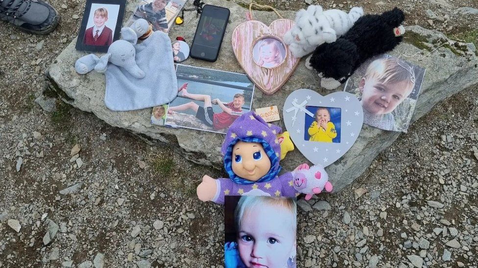 Somerset mums climb Snowdon in memory of their children - BBC News