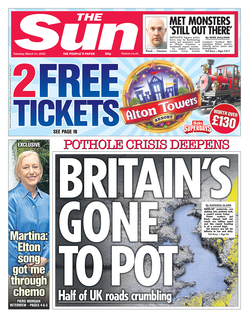 'Rotten Met' and 'trial of Boris Johnson begins' - BBC News