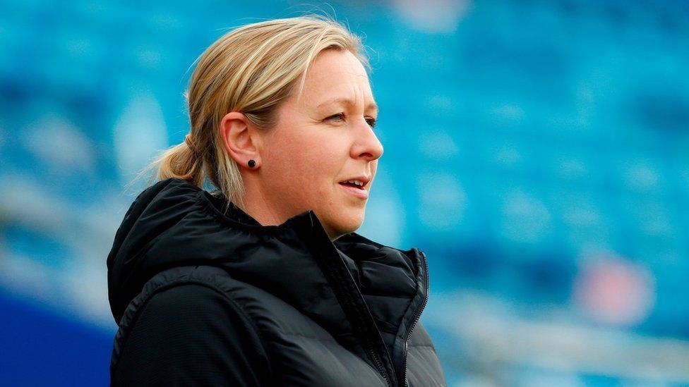 Penodi Gemma Grainger i arwain tîm pêl-droed merched Cymru - BBC Cymru Fyw