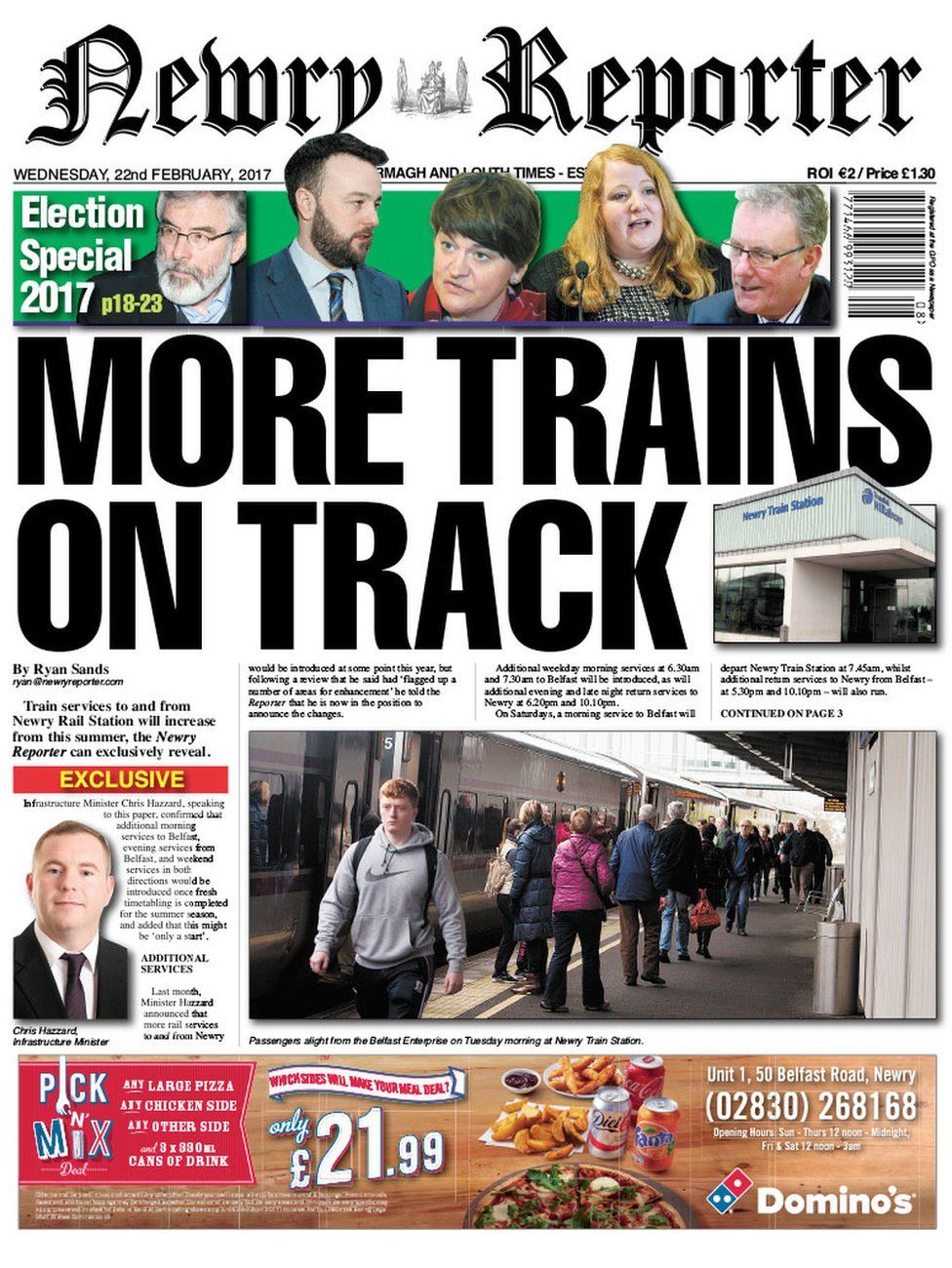 Weekly newspapers: Palace to prison and a partying PM - BBC News