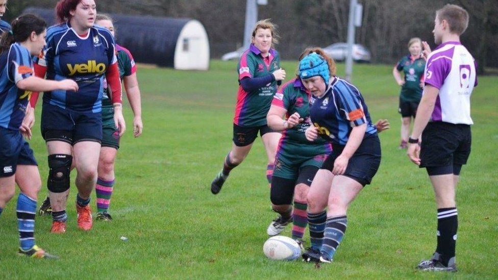 Rugby player Lily Partridge died after opponent's knee hit head - BBC News