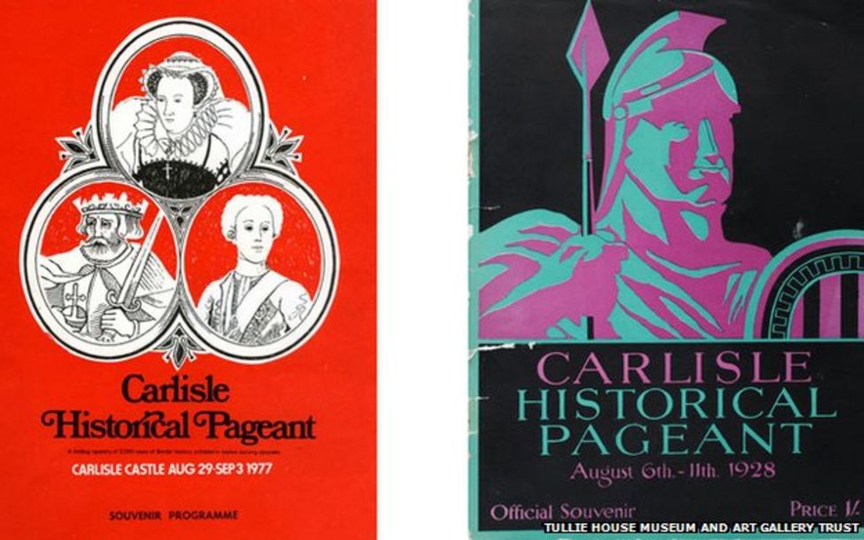Pageants showcase Carlisle's history - BBC News
