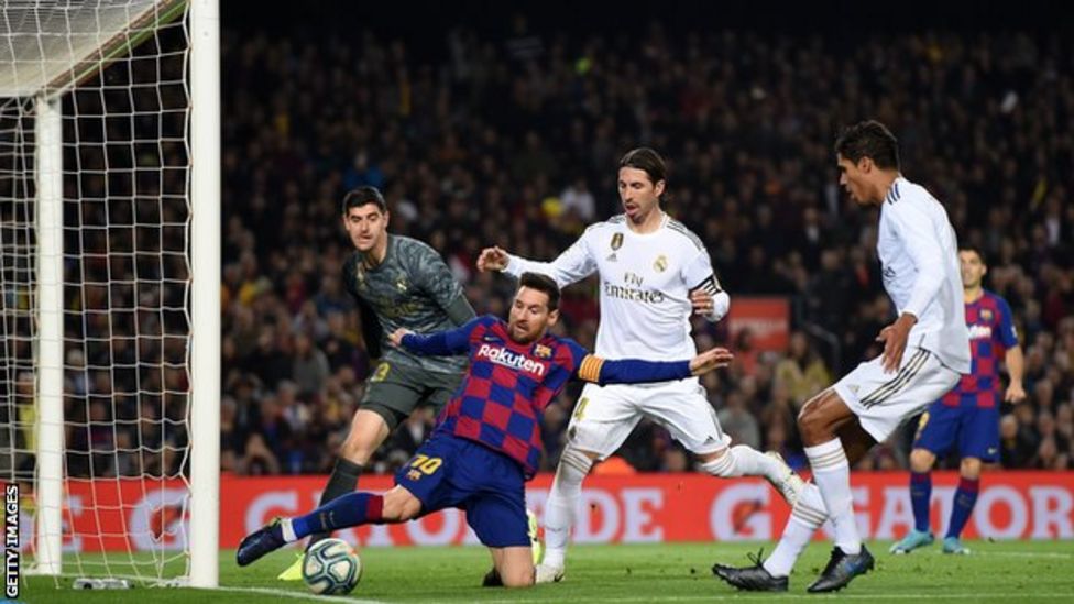 El Clasico: Bale goal disallowed as Barca and Real play out goalless ...
