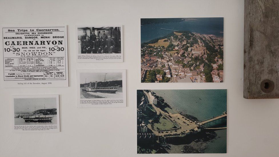 Oriel: Pier Bangor yn 125 oed - BBC Cymru Fyw