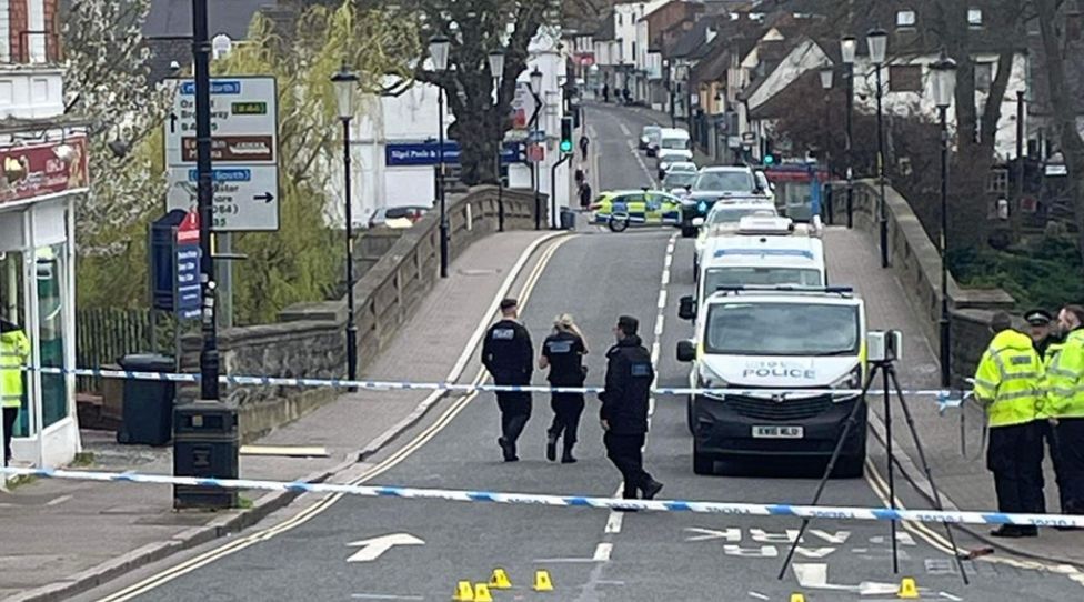 Man charged after woman hurt in Evesham hit and run - BBC News