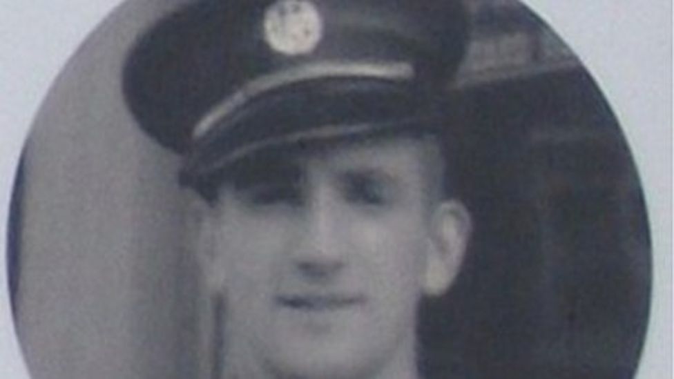 Ceremony for RAF bomber shot down and killed during WW2 - BBC News