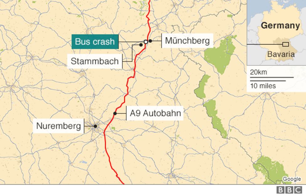German bus inferno killed 18 in Bavaria motorway crash - BBC News