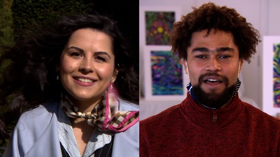 Covid-19: The last 'normal' pictures of life before lockdown - BBC News