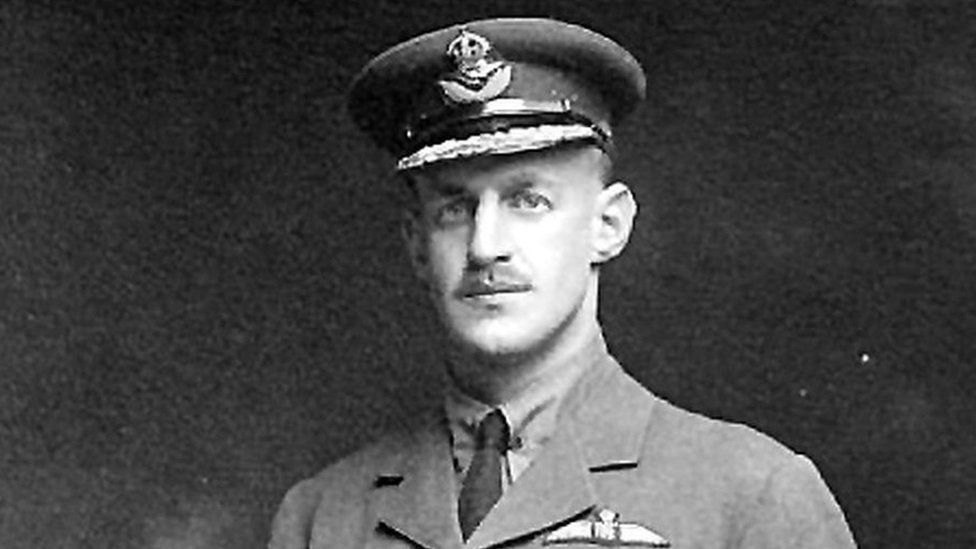 RAF jet named after Caernarfon world war hero Lionel Rees - BBC News