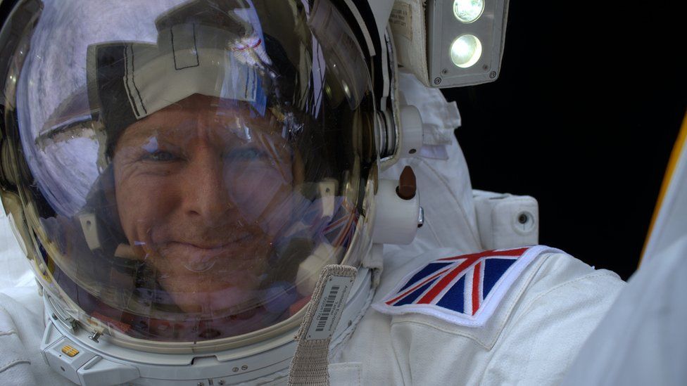 Watching Tim Peake return to Earth - BBC News