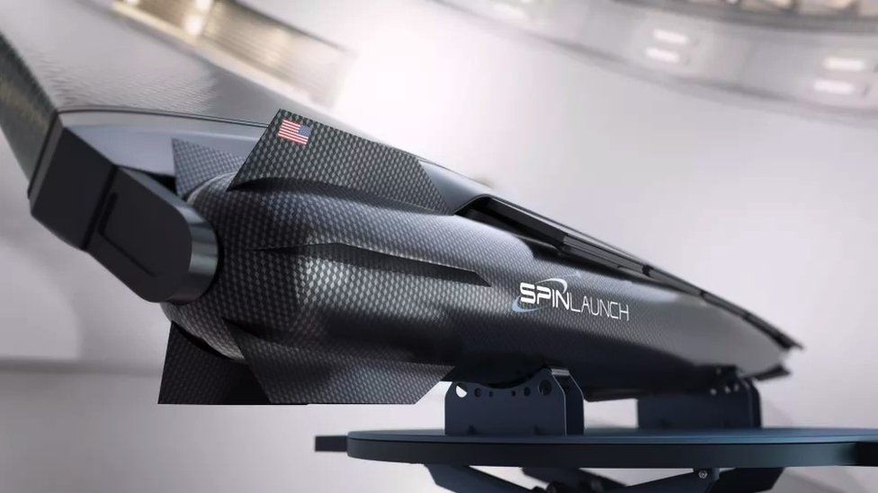 Nasa to test satellite slingshot SpinLaunch technology - BBC Newsround