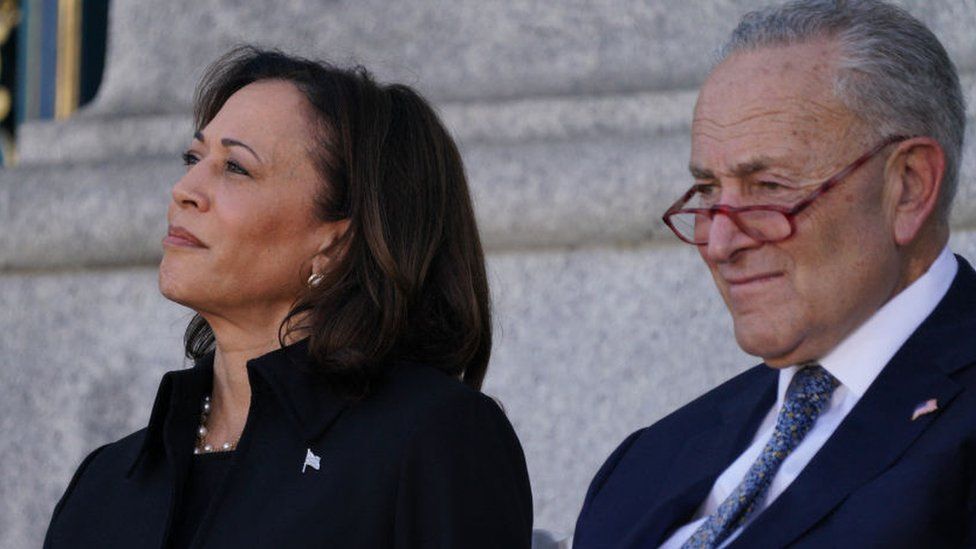 Top Democrats pay tribute to late Senator Dianne Feinstein - BBC News