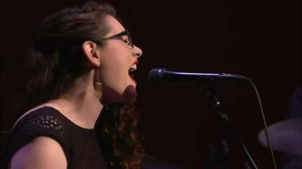 The singer sent death threats from the 'deaf community' - BBC News