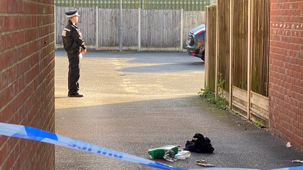 Two men in critical condition after four stabbed in Norwich - BBC News