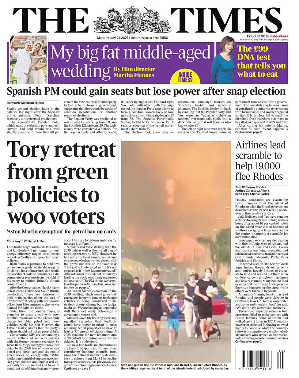 'Hell on Earth' and green policy 'retreat' - BBC News