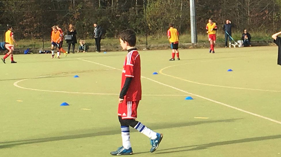 Numbers of young disabled footballers are on the rise - BBC News