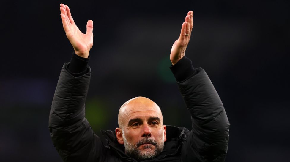 'Today we performed incredibly well' - Pep Guardiola - BBC Sport