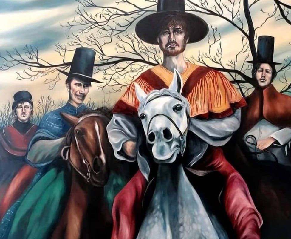 Neges Merched Beca am hawliau yn ysbrydoli’r artist Meinir Mathias ...