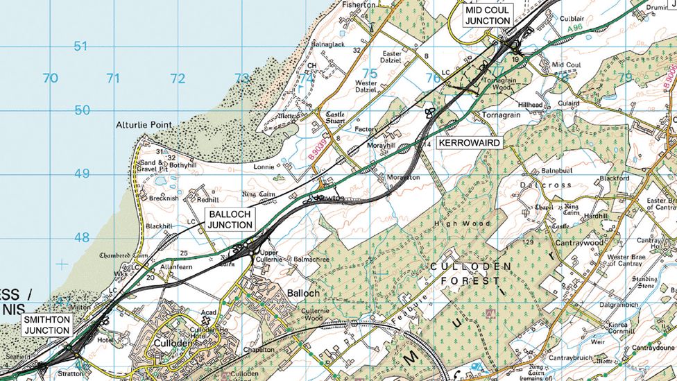 Work starts on A96 Inverness-Nairn dualling project - BBC News