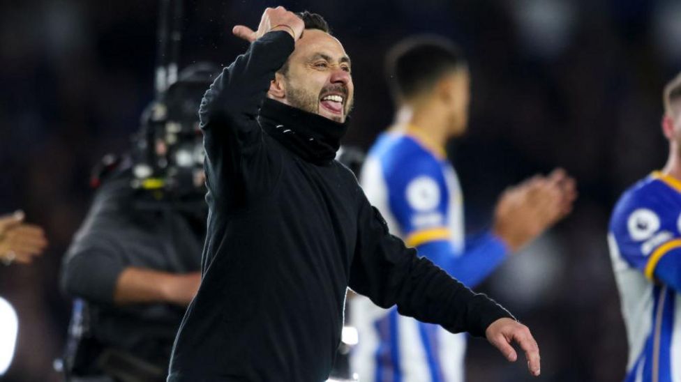 Brighton: 'I think there is a god of football' - BBC Sport