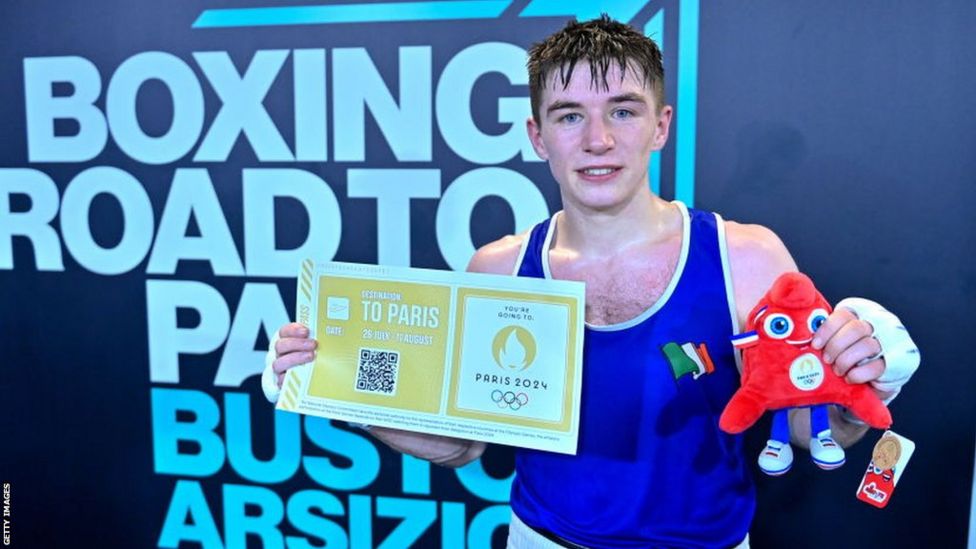 Paris 2024: Jude Gallagher wins quarter-final to seal Olympic place ...