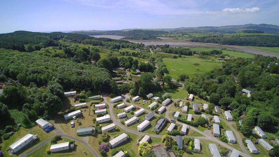 Kippford caravan park put on the market - BBC News