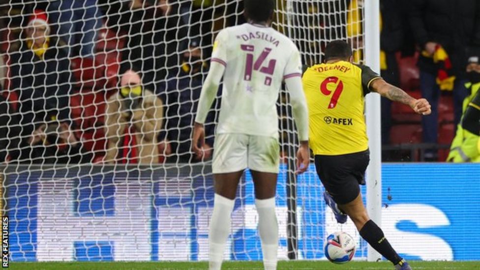 Watford 1-1 Brentford: Troy Deeney & Ivan Toney score penalties in draw ...