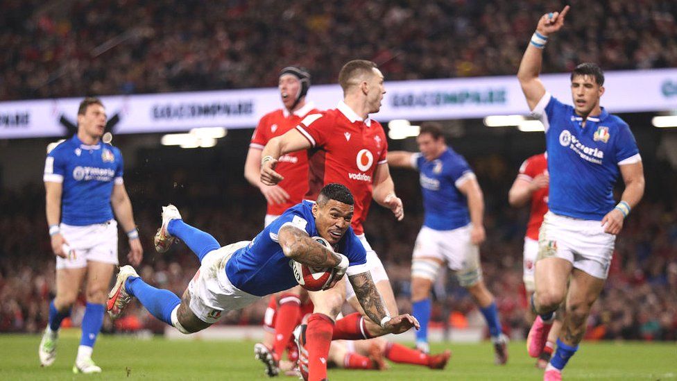 Cymru 21-24 Yr Eidal: Cymru'n gorffen ar waelod y tabl - BBC Cymru Fyw