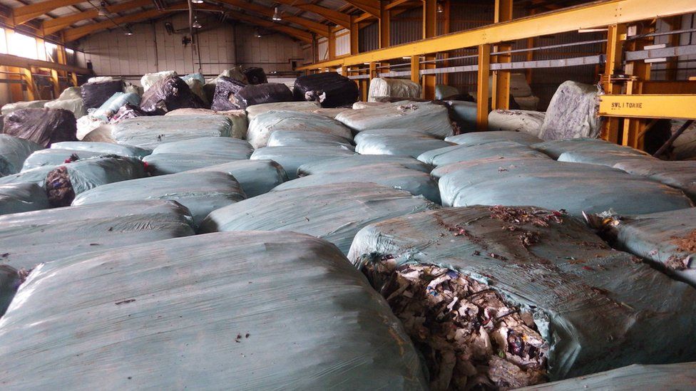 North East illegal dumped waste clean-up bill £750,000 - BBC News