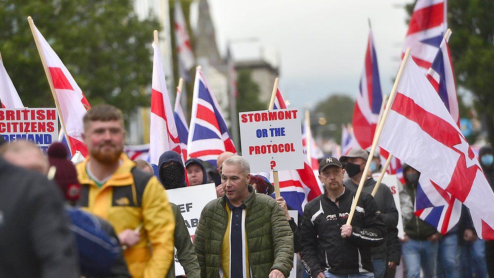 NI Protocol: Paul Givan defends DUP boycott of north-south meetings ...